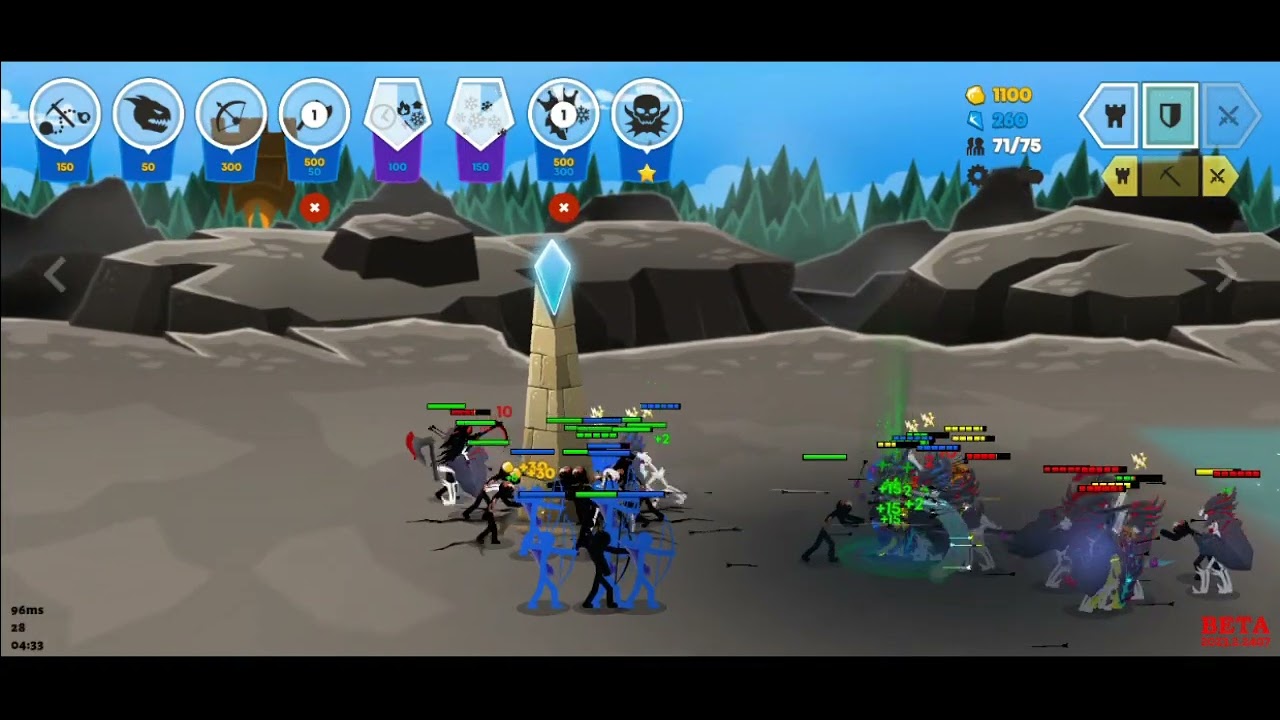 INTENSE 2V2 games! Stick War 3 Beta Multiplayer ft. bty10(Brayden) and ...