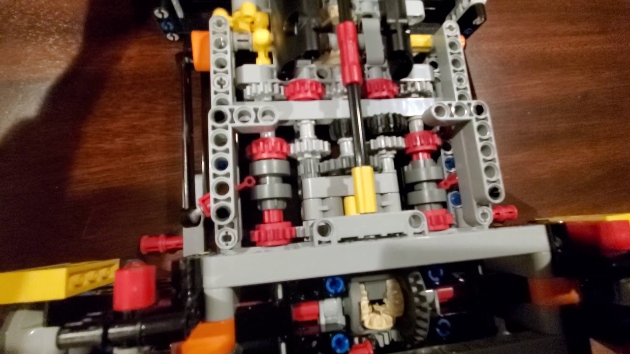 4 gear Paddle shifter, LEGO Technic GT3 RS - YouTube