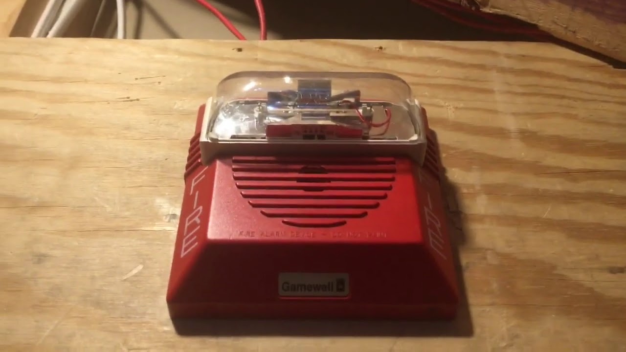 Basement Fire Alarm Test 26 - YouTube