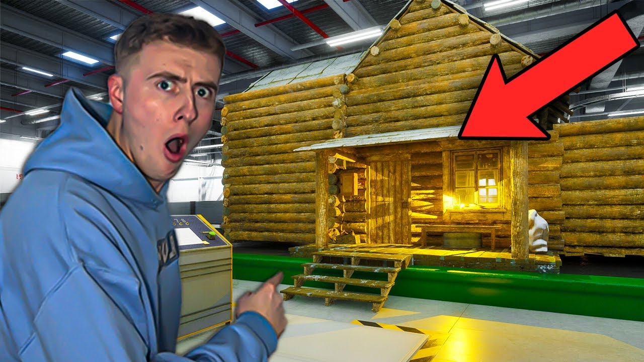 I Worked At A HAUNTED CABIN FACTORY (FULL GAME) - YouTube