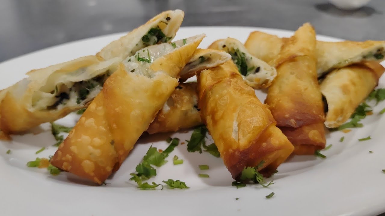 Arabic Style How To Make Cheez Spring Roll Riceipi Cheez Spring Roll ...