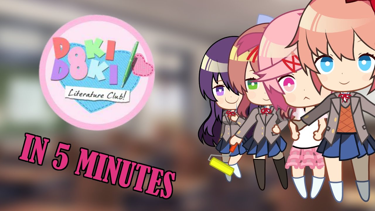 DDLC in 5 MINUTES [animation] - YouTube