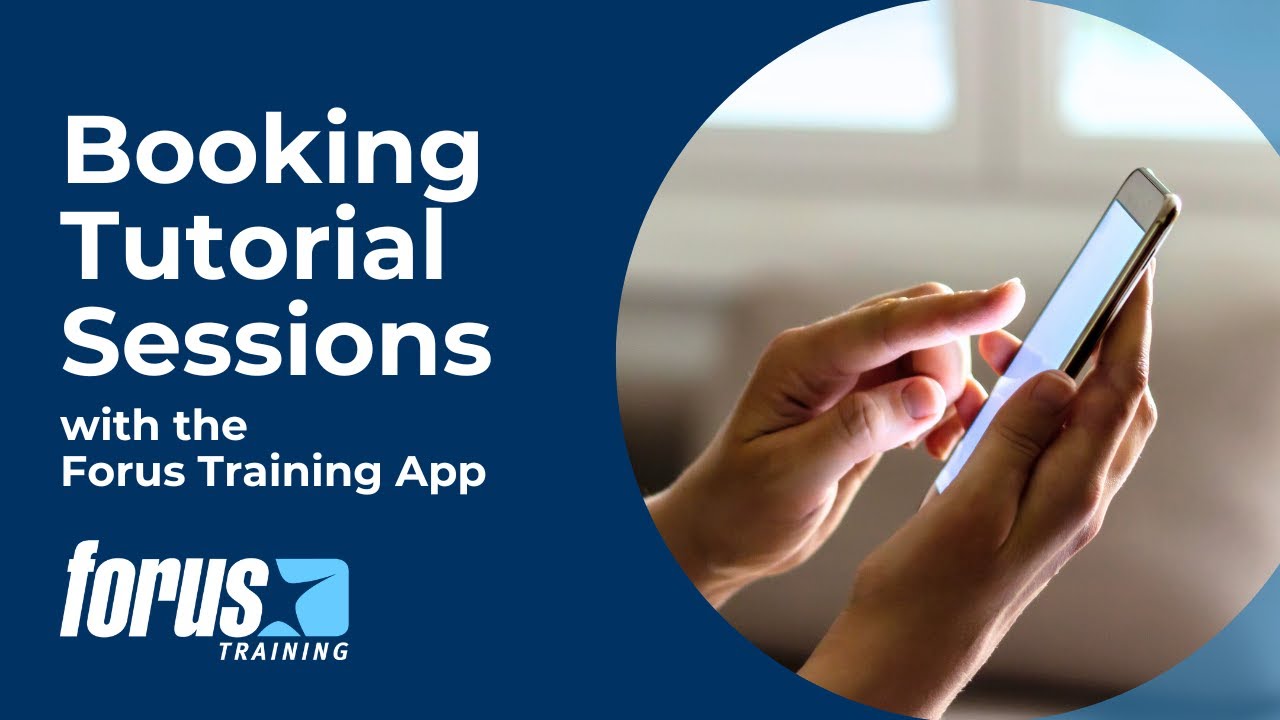 Booking Your Tutorial Sessions Using Our App - Forus Training - YouTube