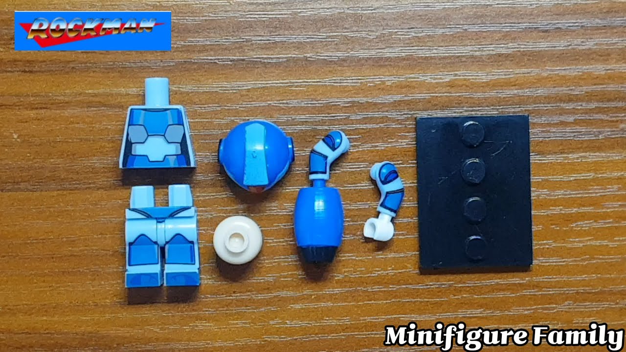 LEGO ROCK MAN / MEGA MAN 洛克人 POGO PG8137 Various Mega Man minifigure ...