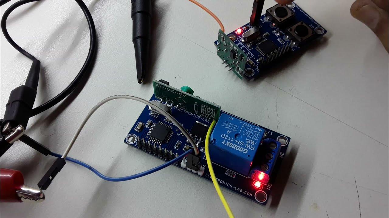 One Channel RF Remote Arduino Compatible - YouTube