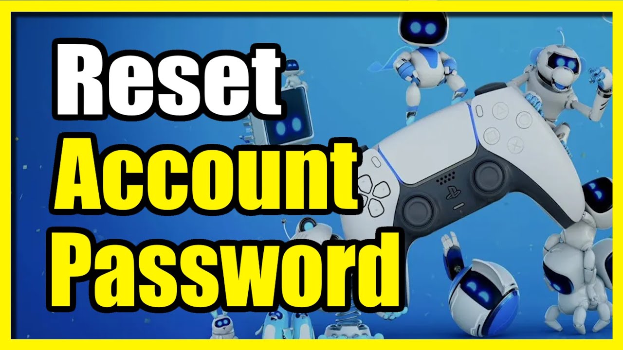 How to Reset forgotten Password on PS5 Pro Account (Easy Tutorial ...