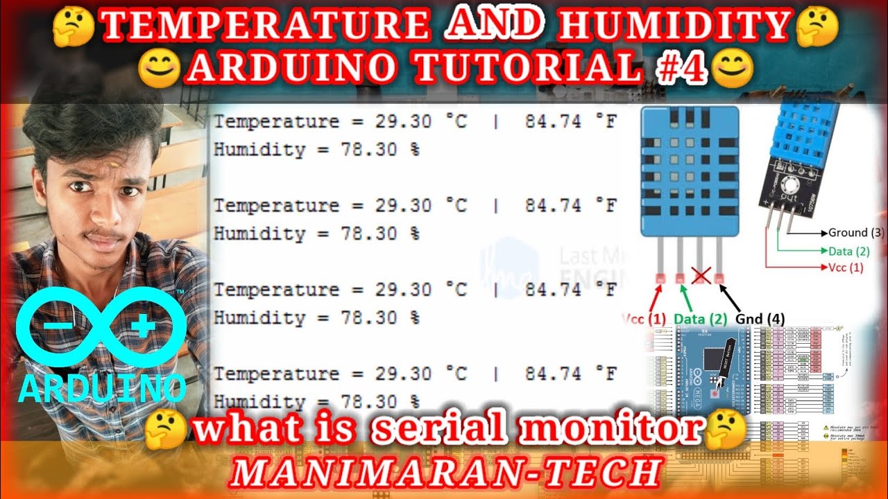 Arduino Interface Dht11 Sensor Temperature And Humidity Arduino 2813