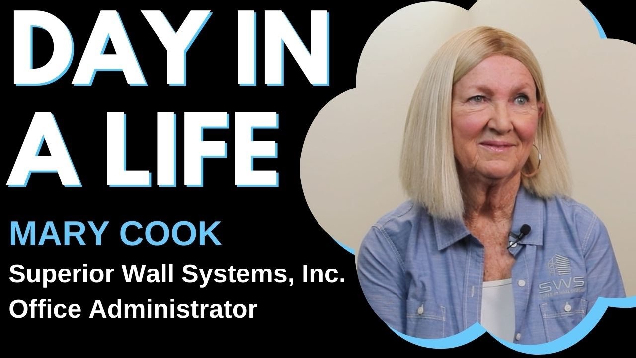 Day In A Life - Office Administrator (Mary Cook, Superior Wall Systems ...