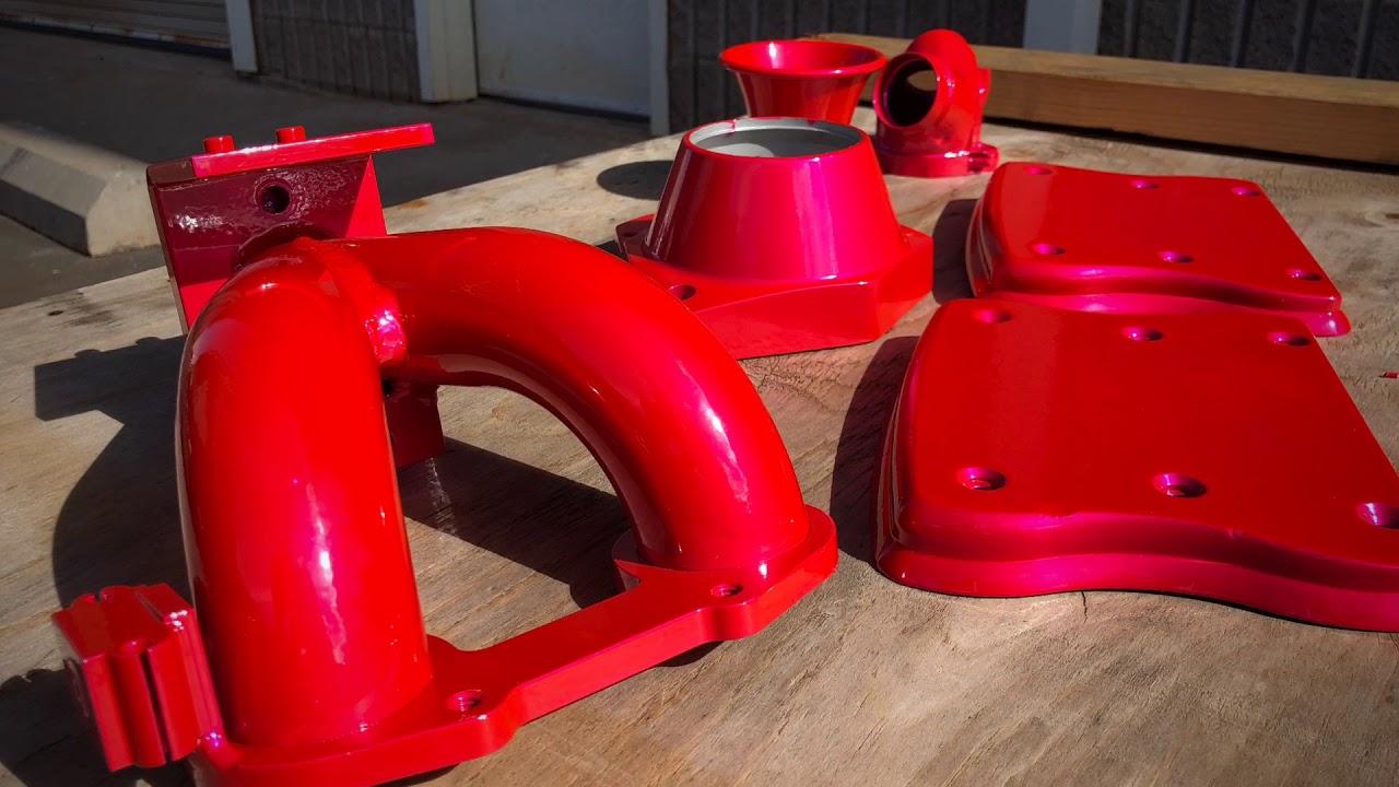 Motor Bike Parts finished in Prismatic Powders Corkey Pink pps-5875 ...