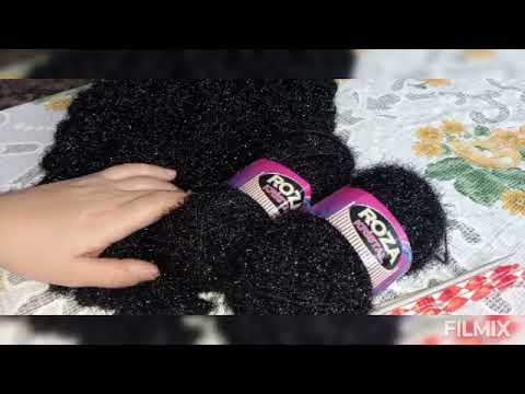 Kristal İpten Ücgen Şal (model yt de yok) Etol