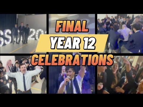 Final Year 12 Celebrations - YouTube
