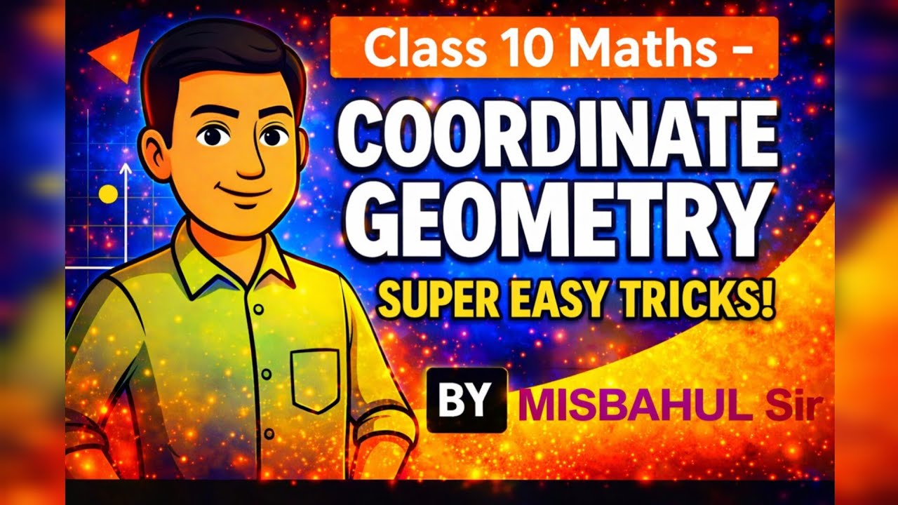 🧠 Master Coordinate Geometry in Just 1 Video | Class 10 Maths Tricks ...