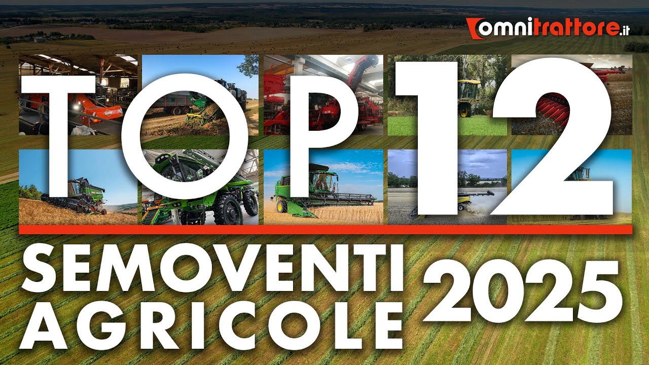 TOP 12 SEMOVENTI agricole 2025 - YouTube
