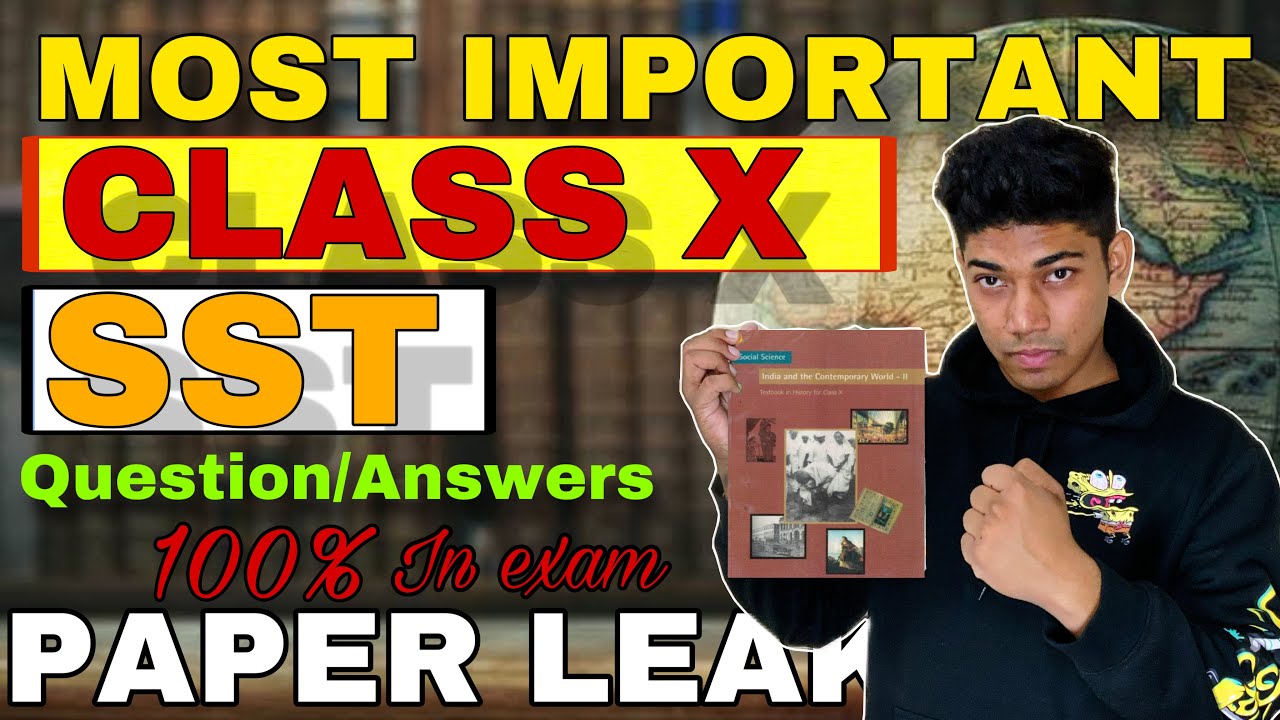 Class 10 sst | Social Science Most important questions | History CH-1 ...