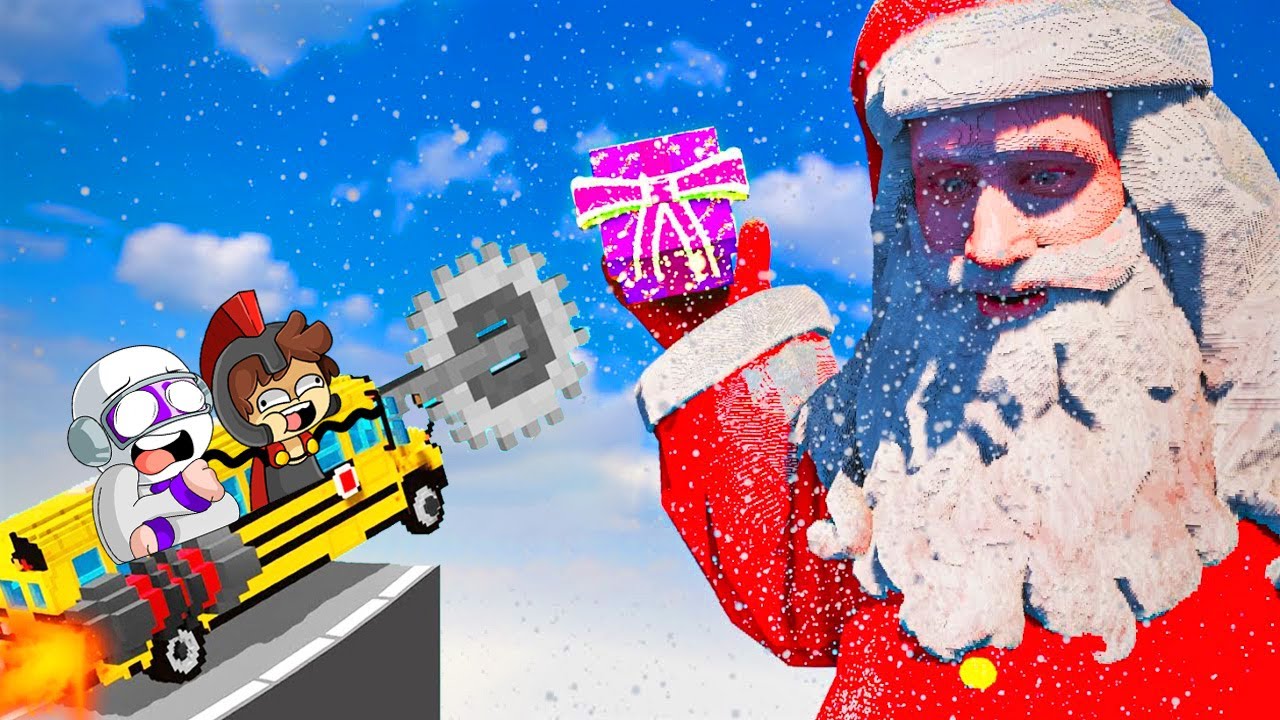 SANTA CLAUS Vs SUPER AUTOS 🎅💥🚗 - YouTube
