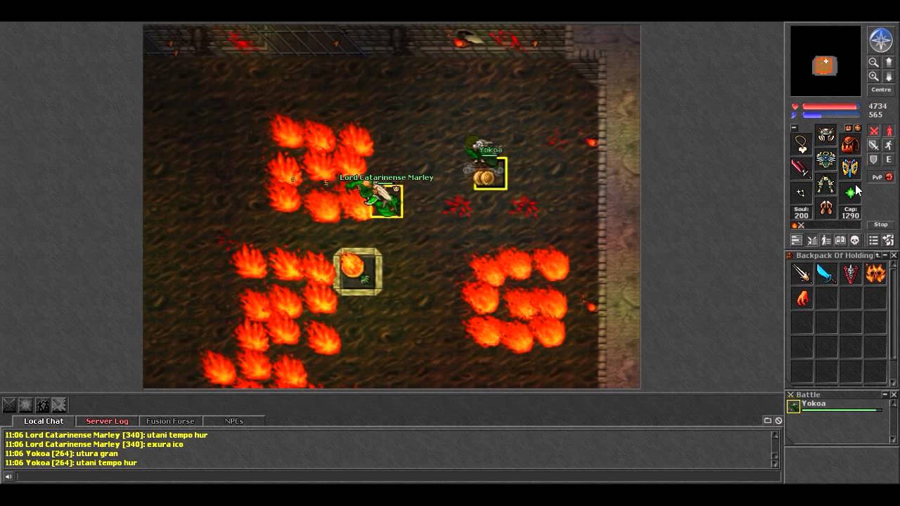 Tibia Arena PVP (Test Serve) - WINTER UPDATE - YouTube