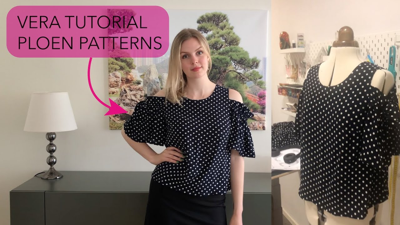 How to sew the Vera top! Sewing tutorial - YouTube
