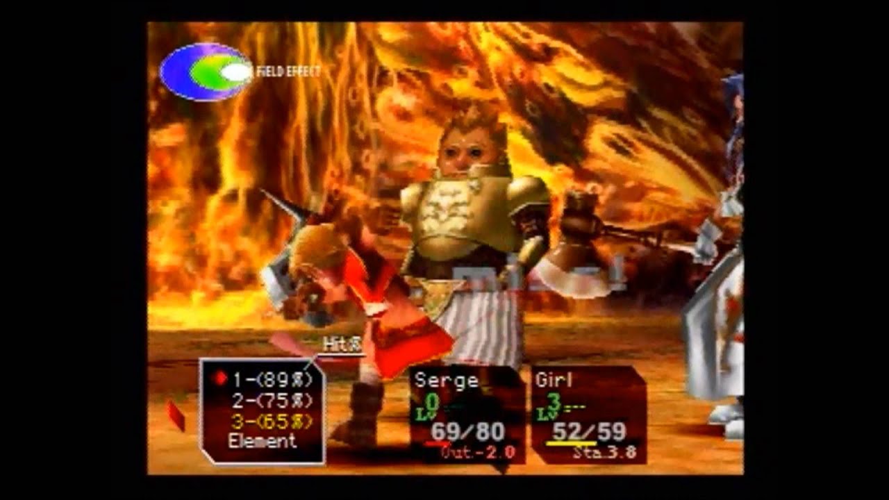 Chrono Cross - 09 - Cape Howl - Bosses: Karsh, Solt, & Peppor - YouTube