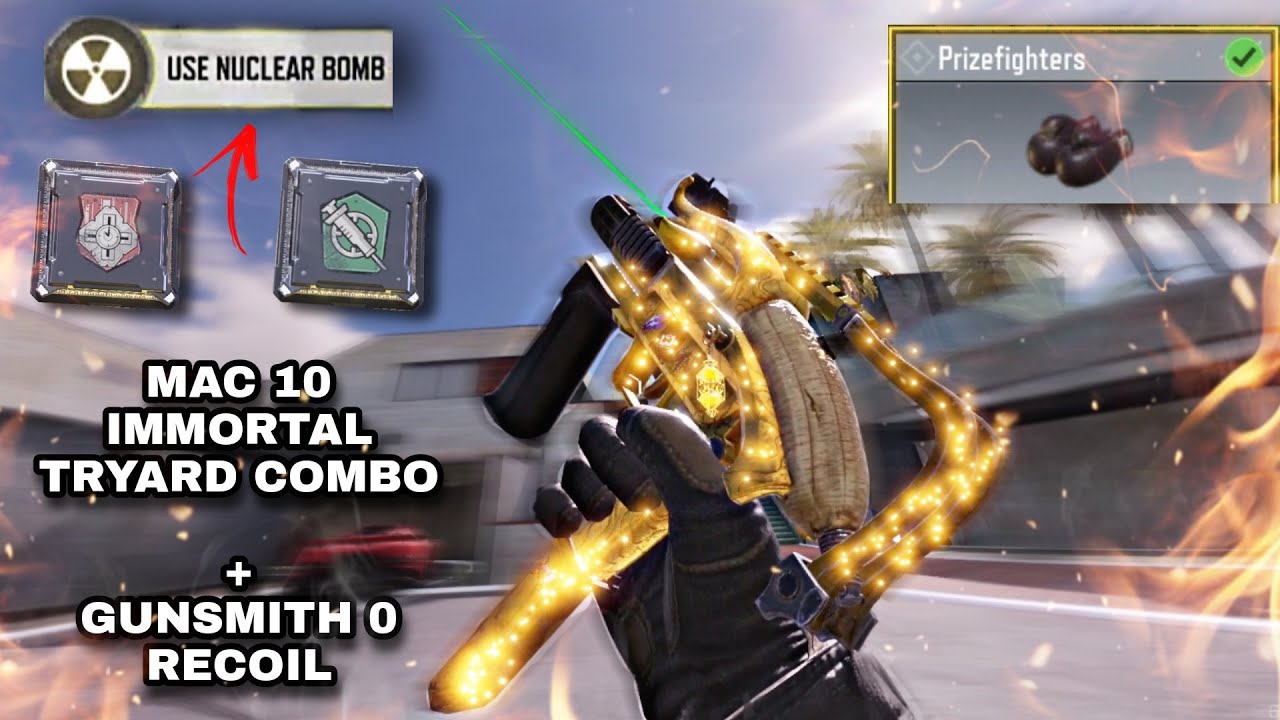Best MAC 10 Gunsmith Loadout / Class Setup | Fast ADS + No RECOIL ! Season 5 Cod Mobile | CODM ...