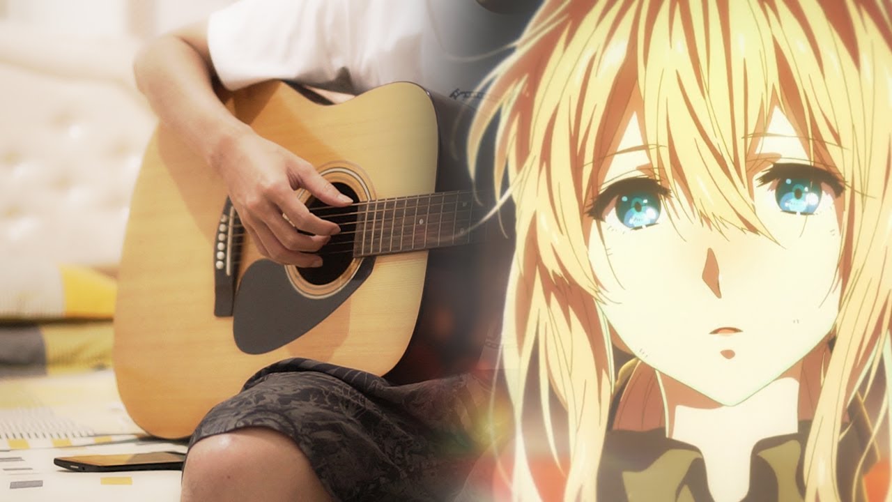Violet Evergarden ED - Michishirube - Minori Chihara (Fingerstyle ...