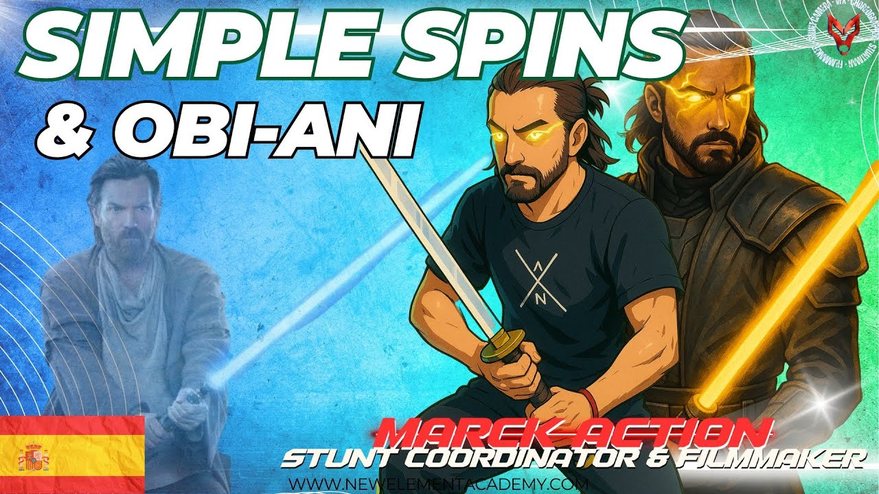 Tutorial Bastón Simple Spin & Obi-Ani Wushu Stick Training 🟢🟡 - YouTube