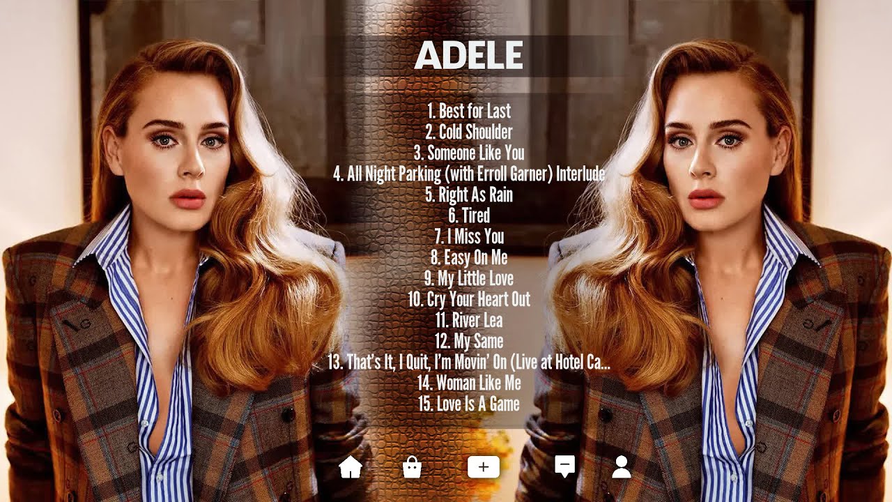 Adele - Most Popular Hits Playlist ~ Greatest Hits - YouTube