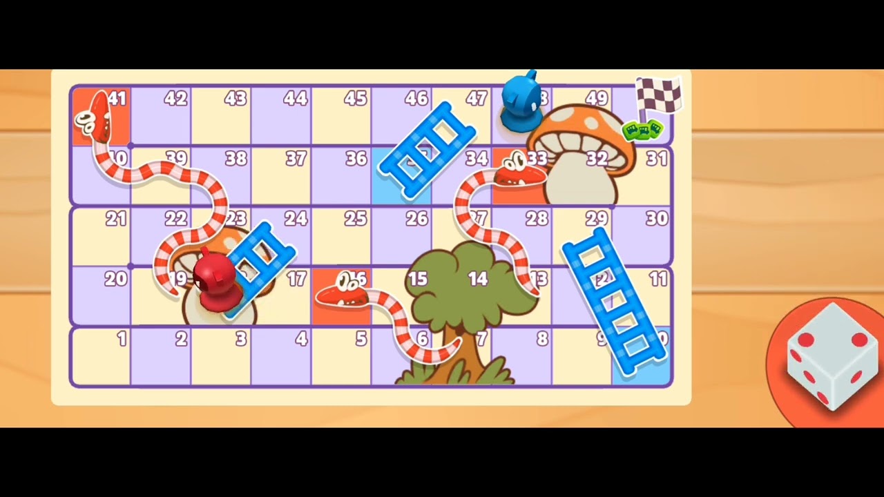 snakes and ladders game from my talking tom and friends - YouTube