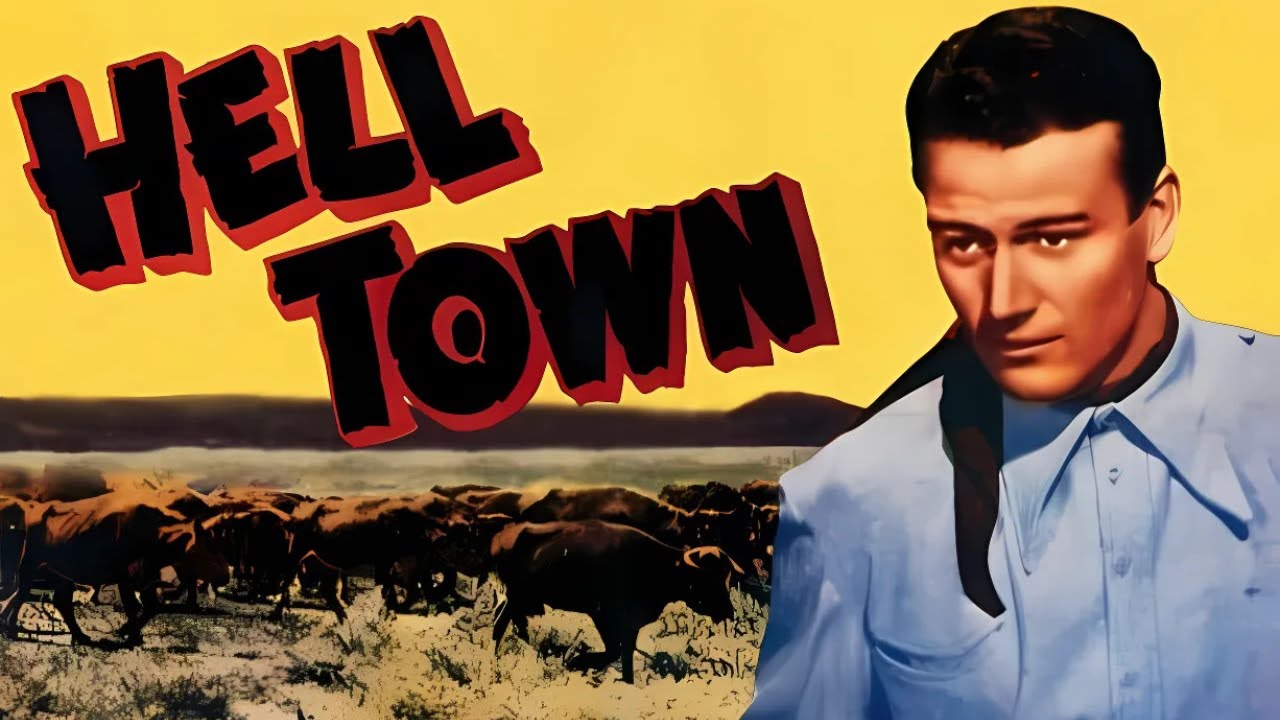 Hell Town (1937) | Full Western Movie | Starring John Wayne! - YouTube
