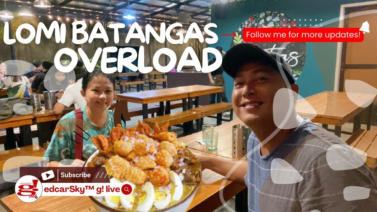 Tikman ang sarap ng Lomi overload ng Kwatogs Candelaria kain na! - YouTube