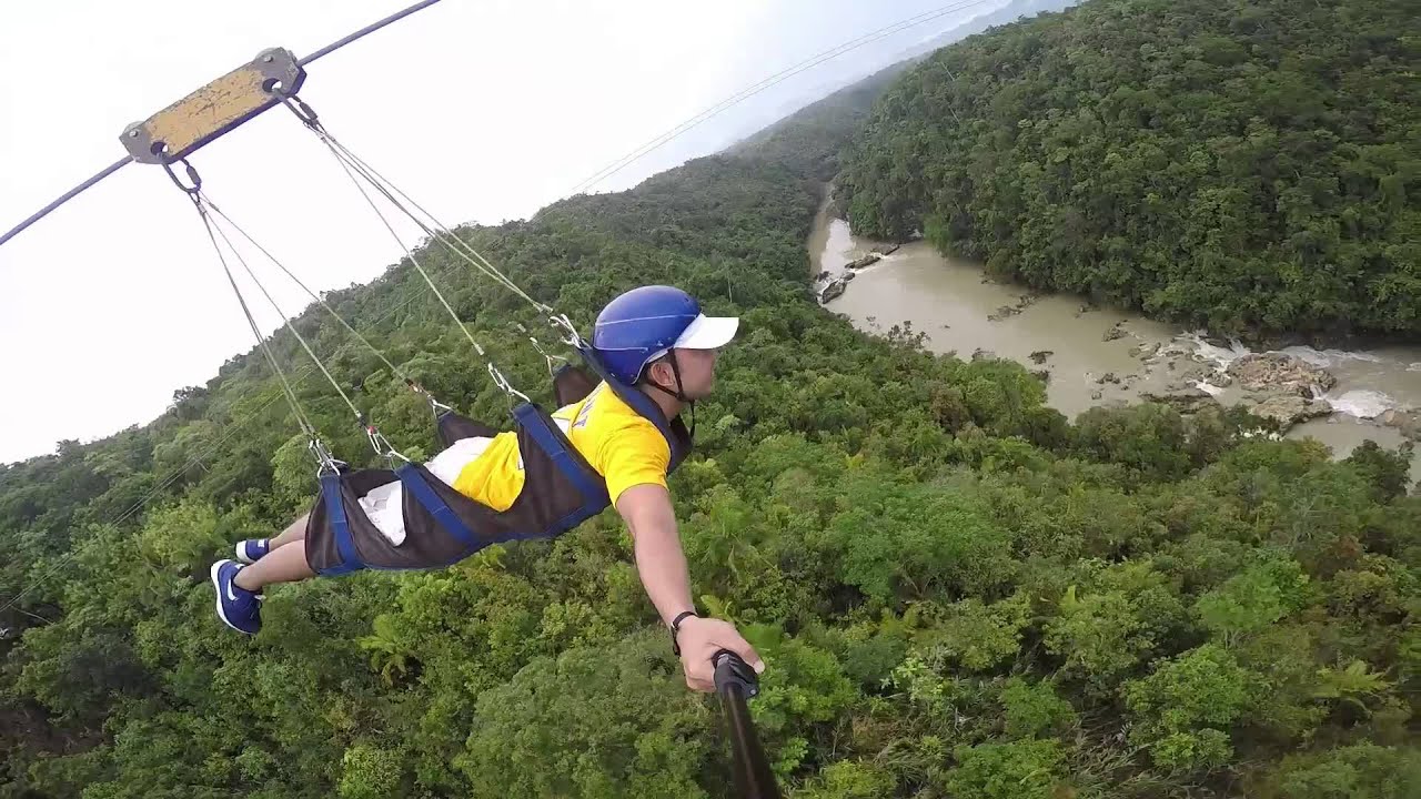 Go Pro Hero 4 Silver Zipline Bohol Island Phippines - YouTube