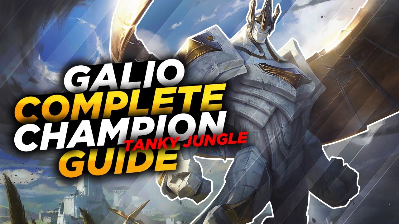 Galio: THE REWORKED COLOSSUS - League of Legends Champion Guide [SEASON ...