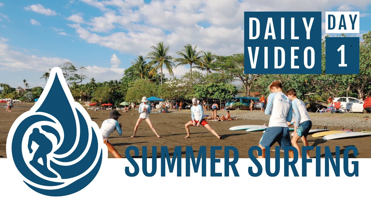 Surf Synergy - Summer Surfing - Day 1 - YouTube