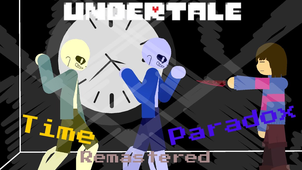UNDERTALE TIME PARADOX STICKNODES ANIMATION REMASTERED - YouTube