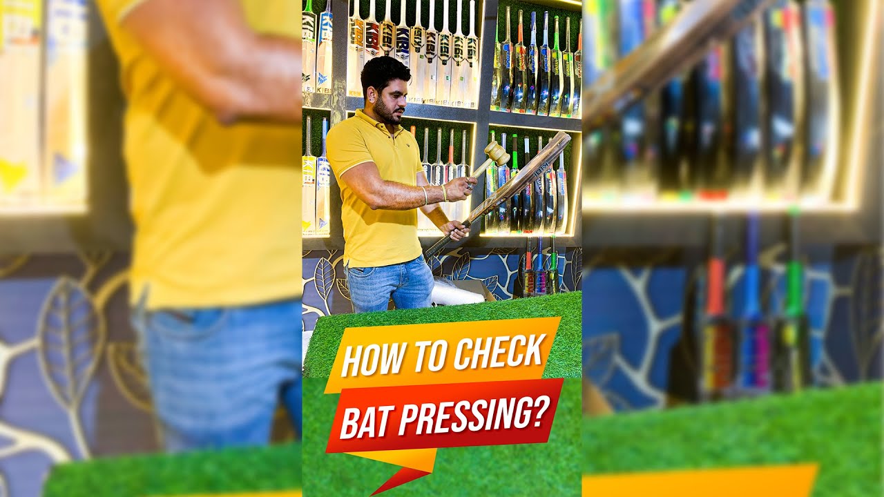 𝐇𝐨𝐰 𝐭𝐨 𝐜𝐡𝐞𝐜𝐤 𝐛𝐚𝐭 𝐩𝐫𝐞𝐬𝐬𝐢𝐧𝐠? 🏏🔨 - YouTube