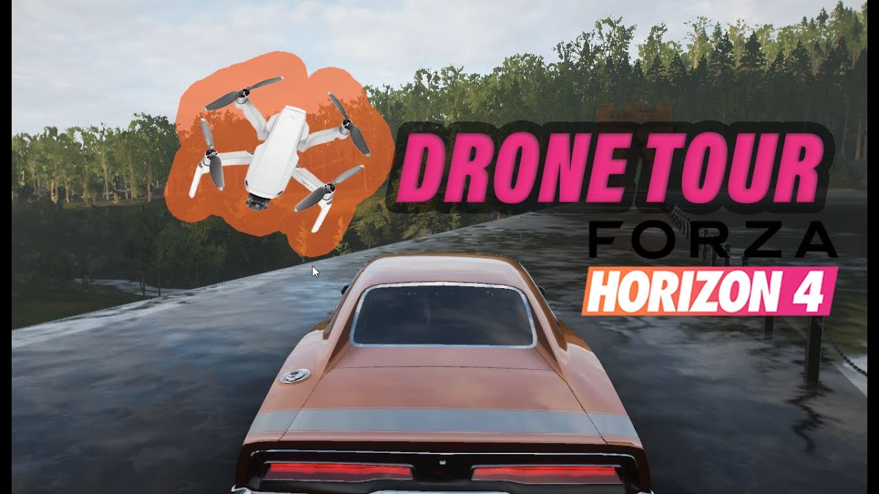 Drone tour | Car Chase | Forza Horizon 4 || FH4 - YouTube