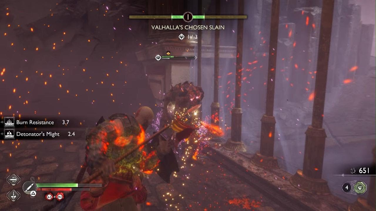 God of War Ragnarök Valhalla DLC - Tyr Fight - YouTube