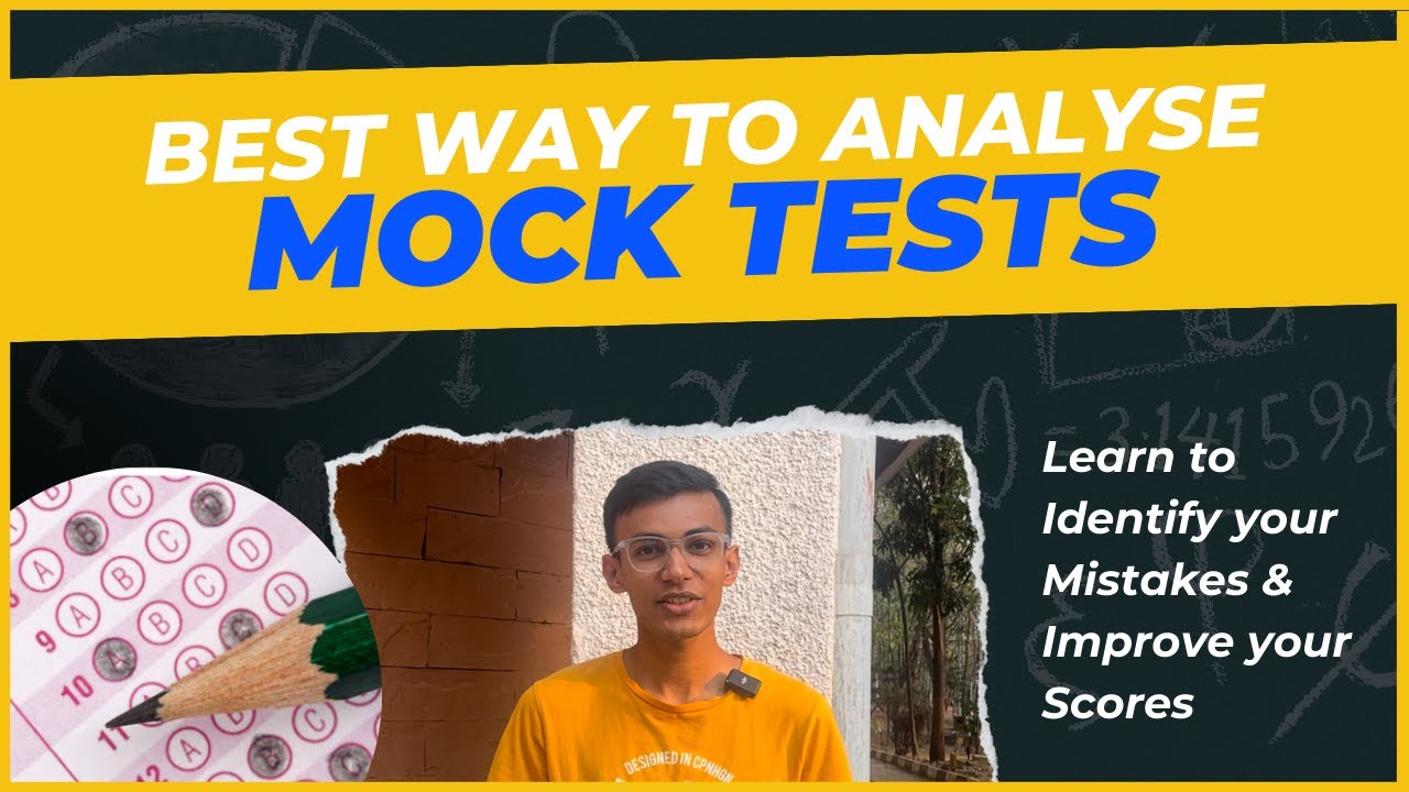 Best Way to Analyse Mock Tests for CLAT & other Entrance Tests - YouTube