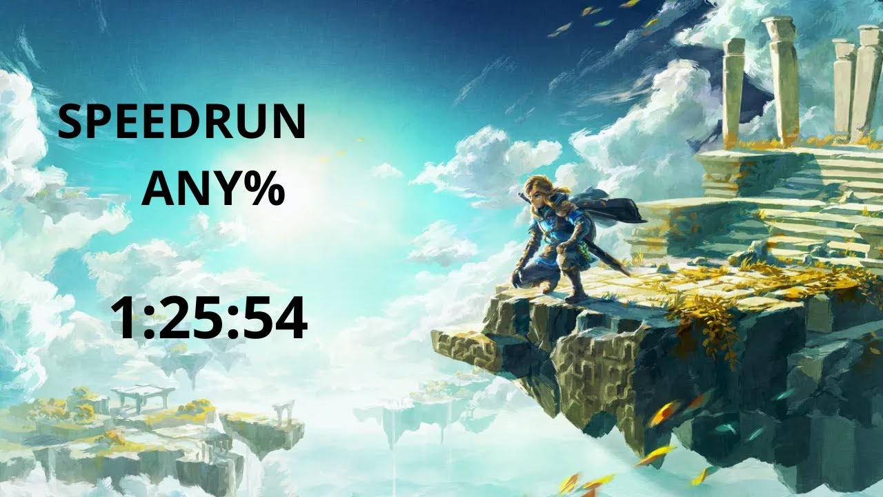 Speedrun TOTK Any% 1:25:54 - YouTube
