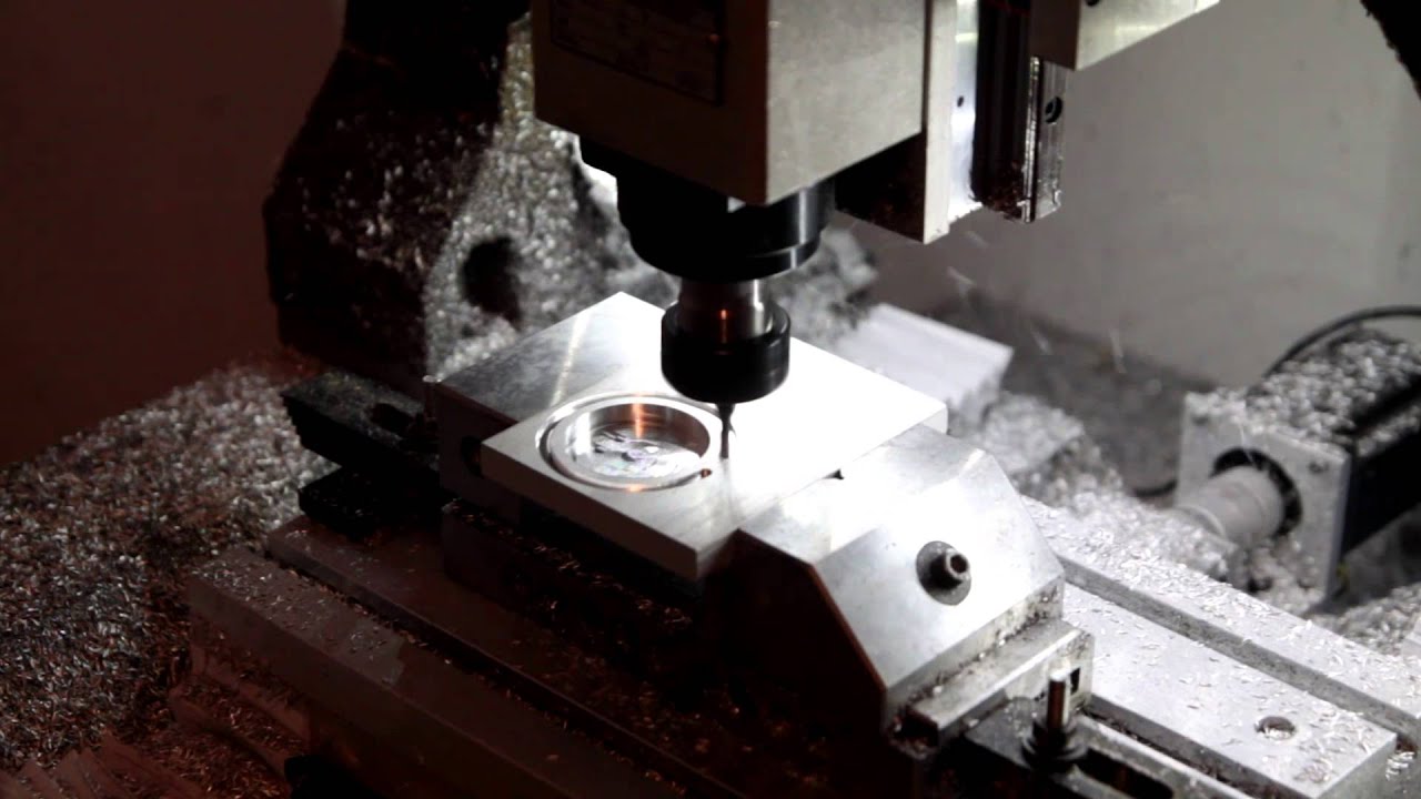 High speed milling test - YouTube