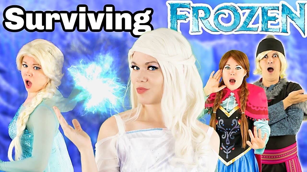 SURVIVING FROZEN in REAL LIFE in ICELAND! - YouTube