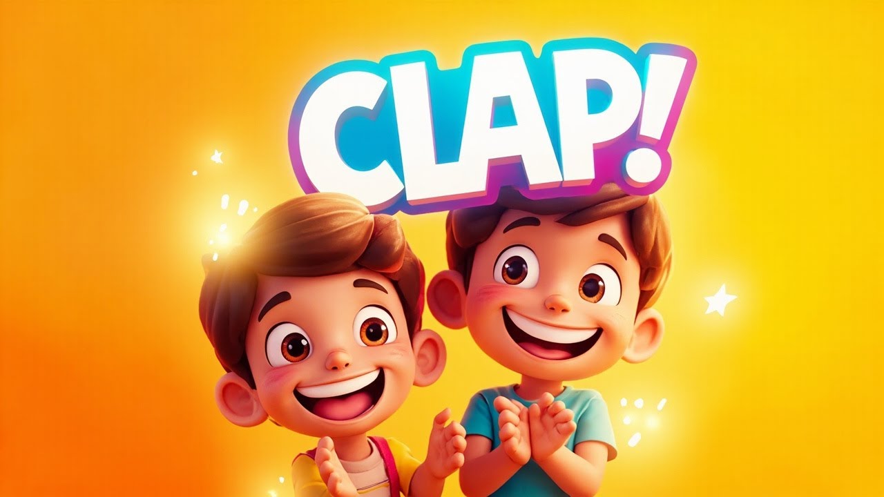 Clap Your Hands Song 👏 Fun Toddler Dance Along for Kids - YouTube