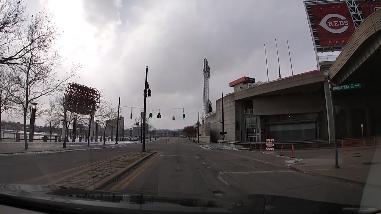 Eastside Cincinnati ride along Kellogg Ave to Mehring Way in Cincinnati ...
