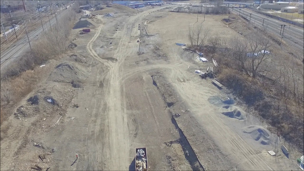 The Opportunity Corridor, section 2, drone footage - YouTube