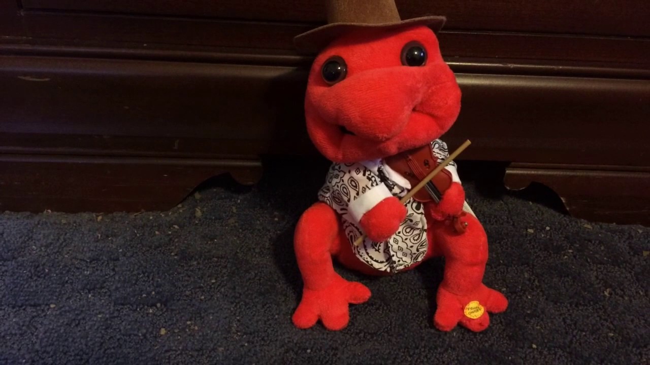 (Gemmy) Frogz-Devil went't down to Georgia (Red) - YouTube