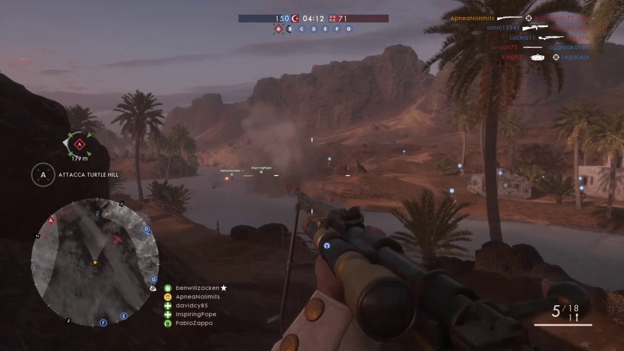 Battlefield 1 Fortezza di fao scout head shot - YouTube