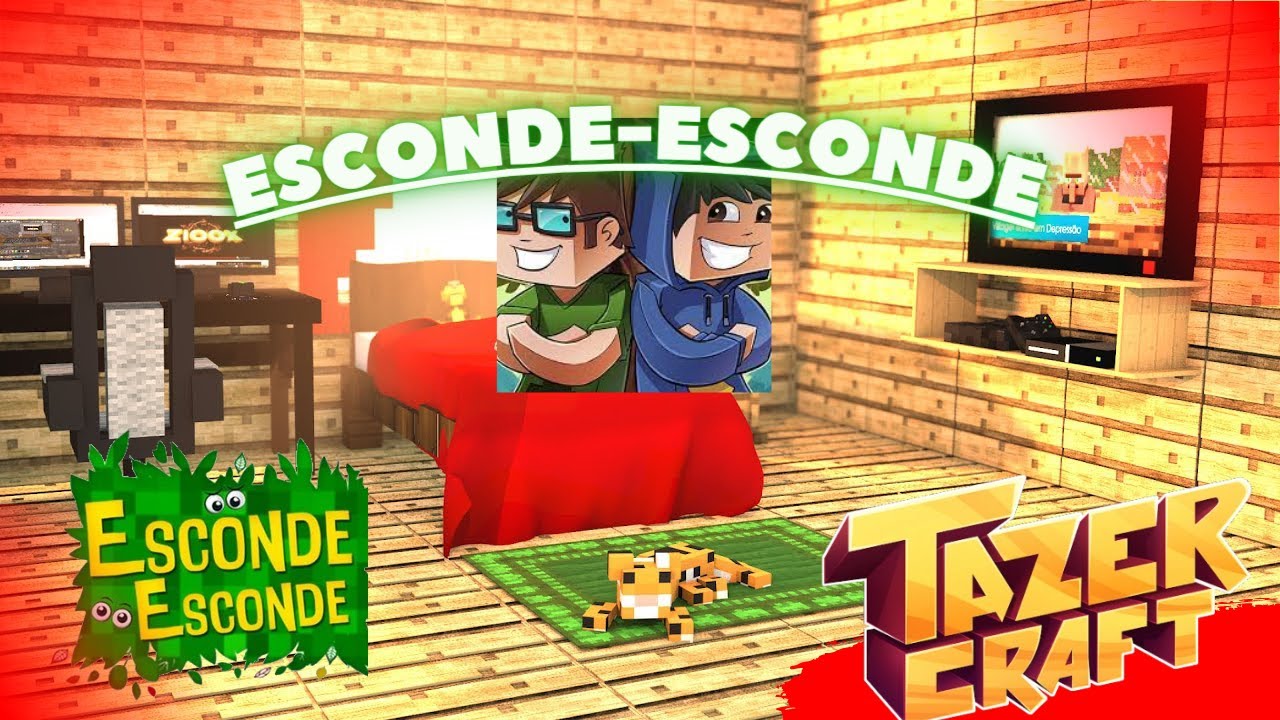 Esconde-Esconde TazerCraft voltou! - YouTube
