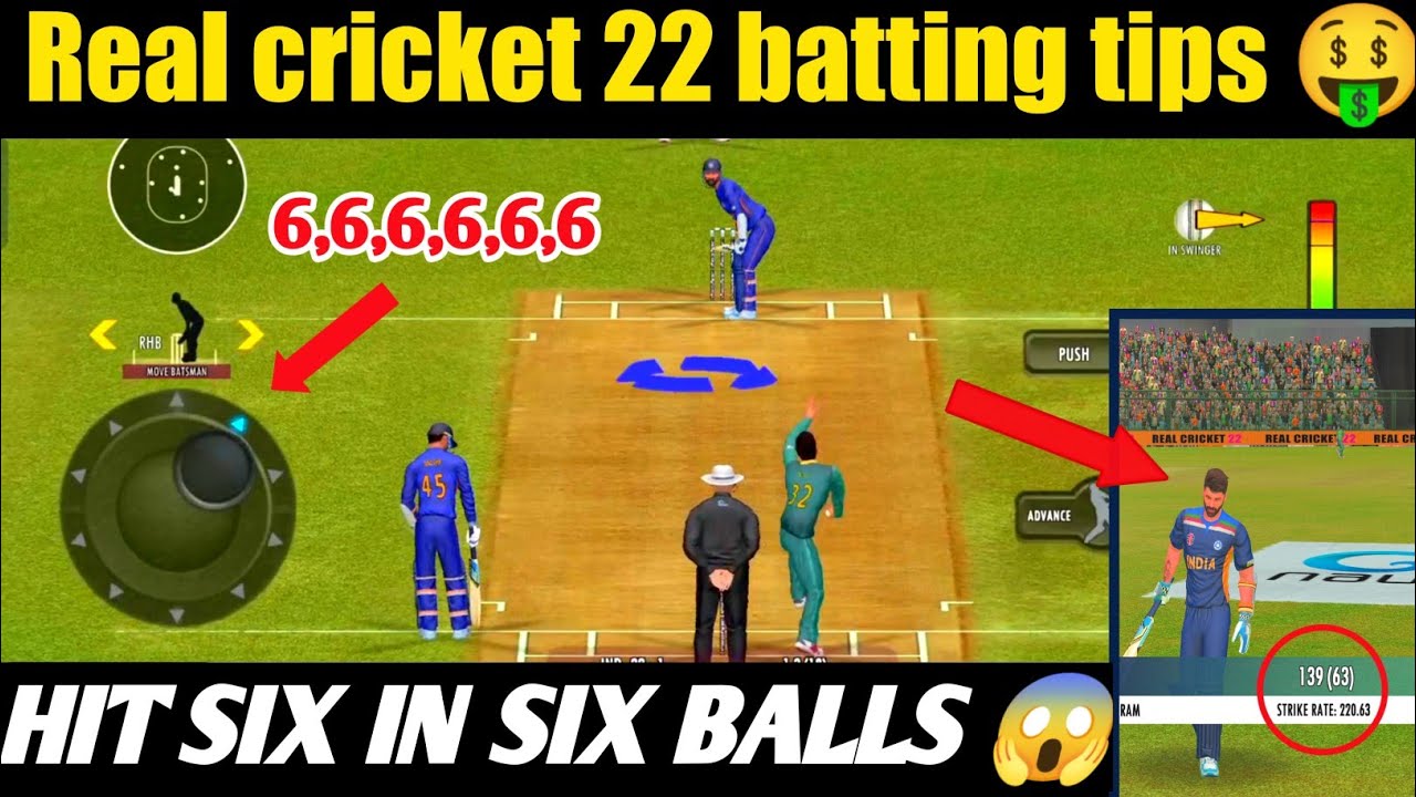 Real Cricket 22 batting Tips| real cricket 22 perfect timing - YouTube