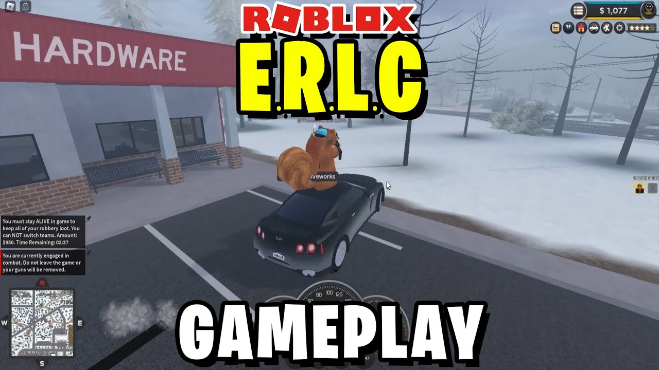 Roblox - ERLC - Having a laugh with my buddy Squirrel - YouTube