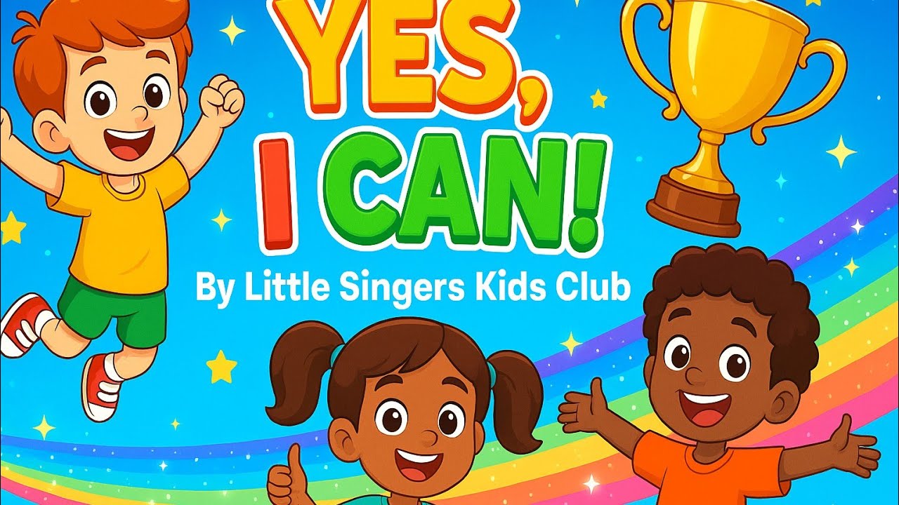 Yes, I Can! | Motivational Kids Song for Confidence & Growth by Little ...