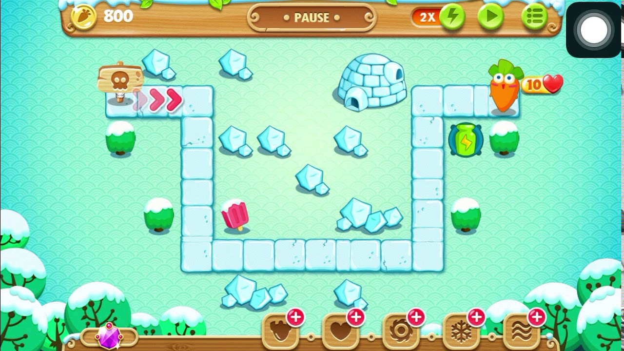 Carrot Defense LV.01 - YouTube